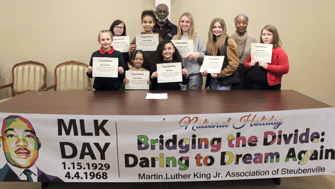 MLK Jr. Association of Steubenville honors winning essayists | News ...